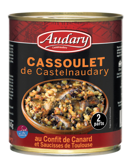 Cassoulet de Castelnaudary . conserves & bocaux - AUDARY : tradition et ...